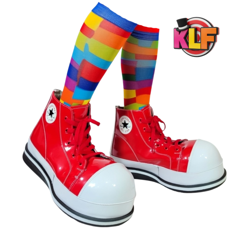 29 Zapatos Tenis para Payaso Clownverse rojos – Komienza la Función