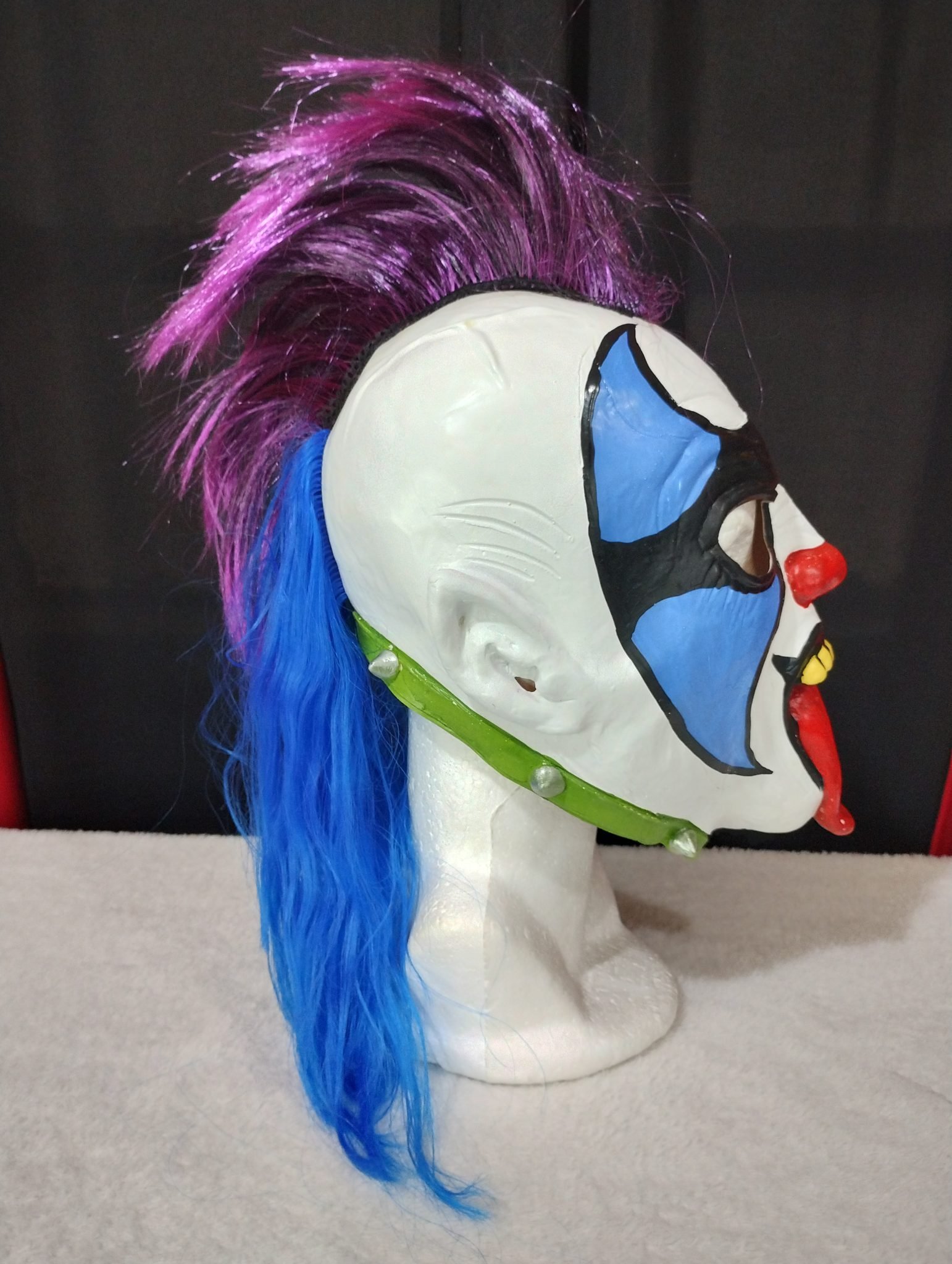 Mascara Psycho Clown luchador Latex – Komienza la Función