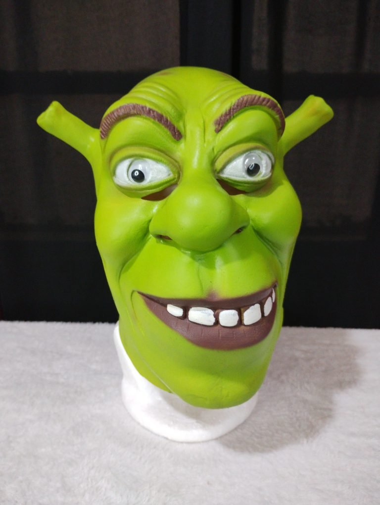 Mascara Shrek ogro verde latex – Komienza la Función